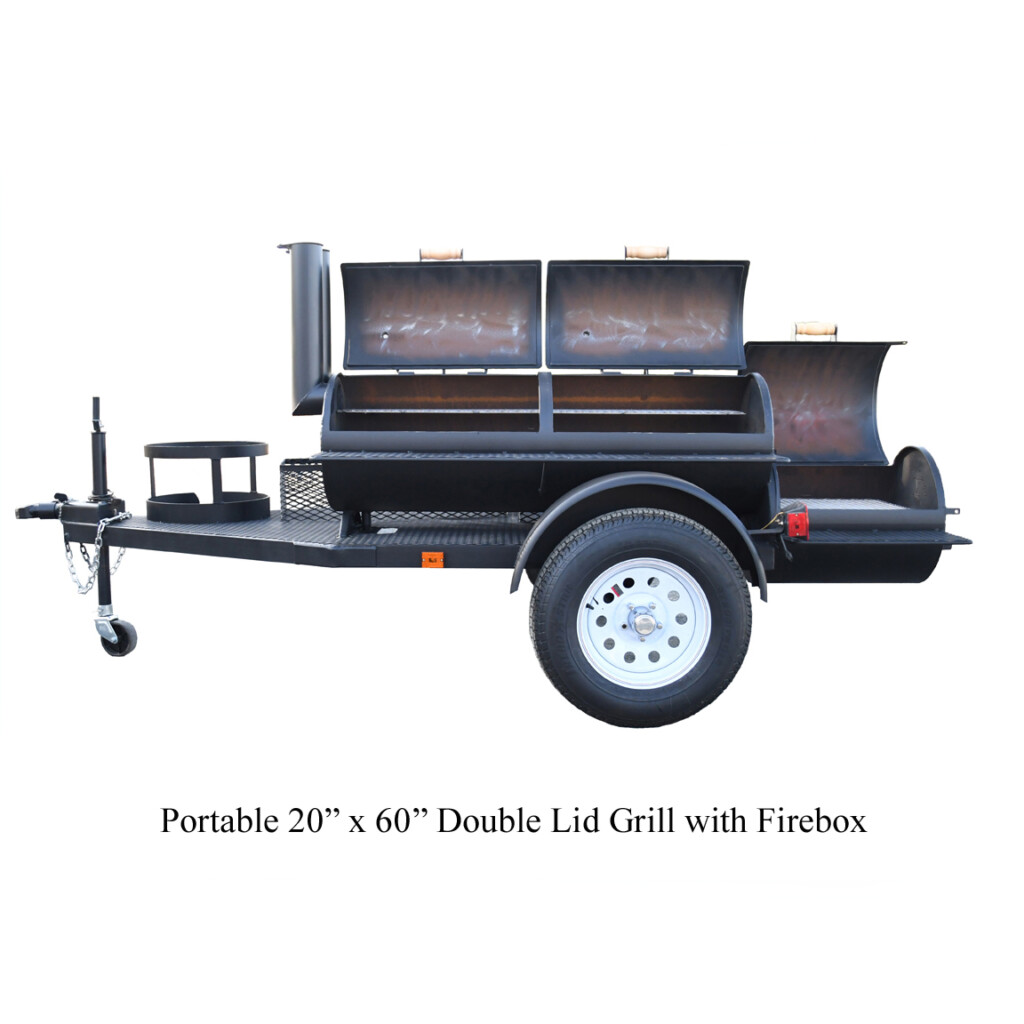 Portable Grill with Firebox – Lyfe Tyme, Inc.
